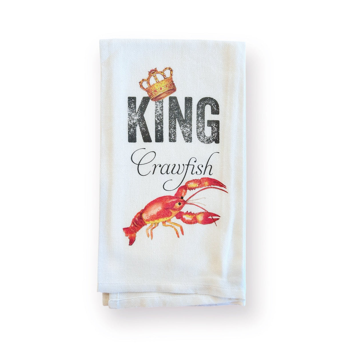 King Crawfish Kitchen Towel – Girl Be Brave