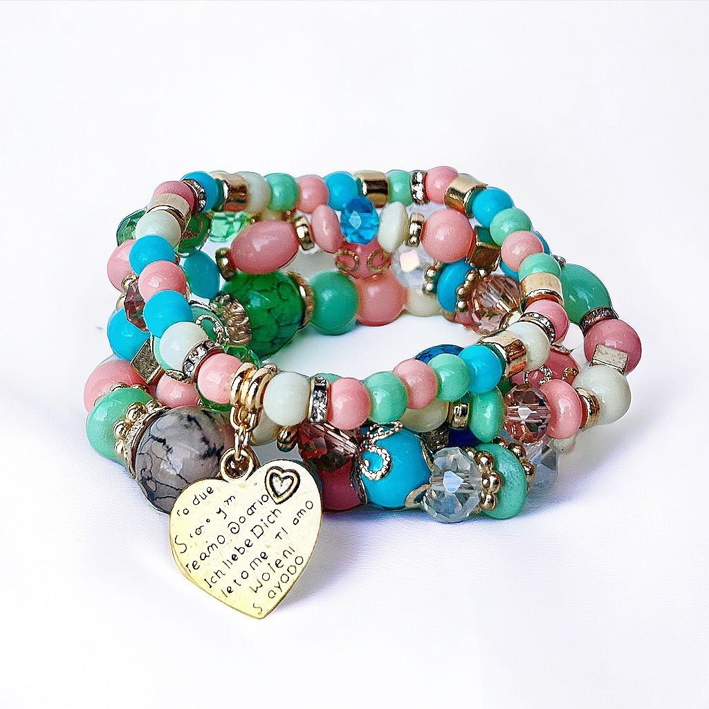 Mermaid Arm Candy Beaded Bracelet Stack – Girl Be Brave