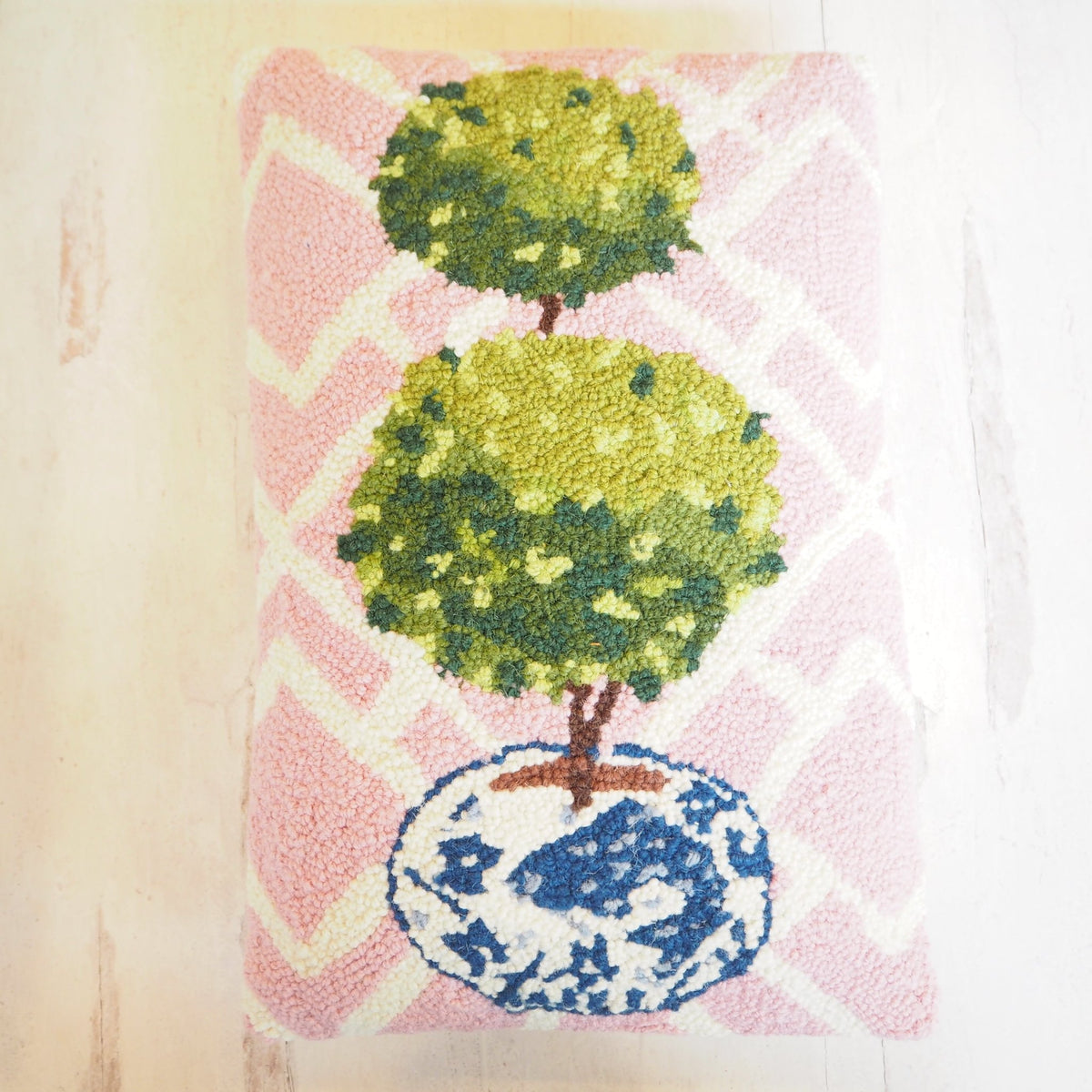 Ball Topiary Pillow – Girl Be Brave